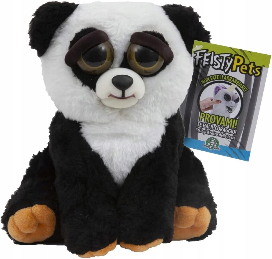 Maskotka interaktywna Goliath Feisty Pets panda - 12983283065 ...