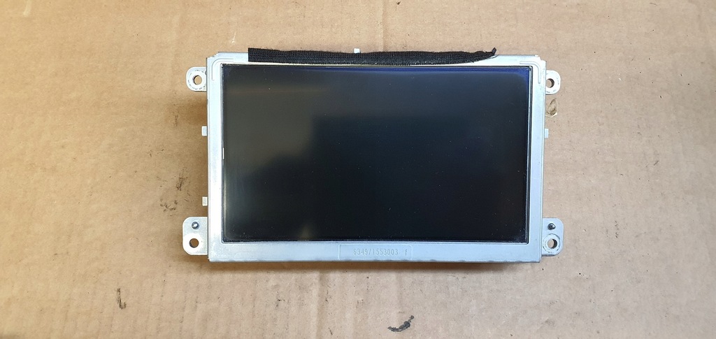 AUDI A4 B8 WYŚWIETLACZ RADIA NAWIGACJI LCD MMI - 11631965714 ...