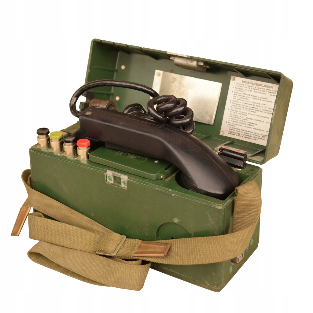 Aparat polowy AP-82/MB-CB telefon - 8306339188 - oficjalne archiwum Allegro