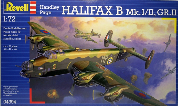 Revell 04394 HALIFAX B MK I/II GR II Skala 1;72 - 14429813124 ...