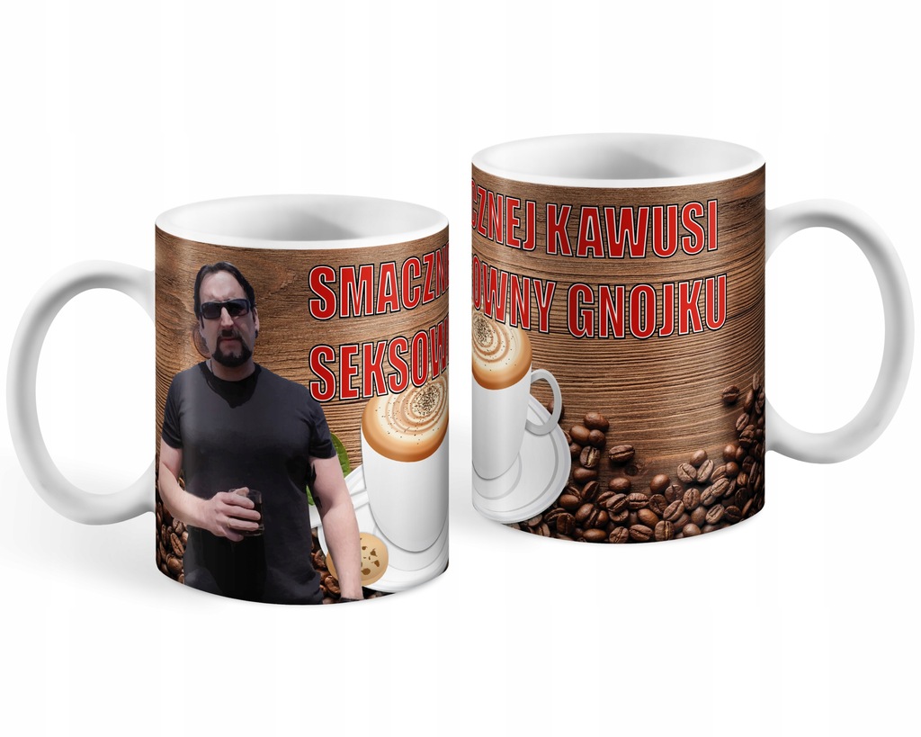 Kubek Smacznej Kawusi Chłopaki Z Baraków Julian na Prezent - 15677567082 - oficjalne archiwum ...