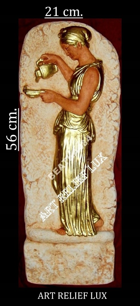 NIMFY PŁASKORZEŹBA GRECKA SZTUKATERIA GIPSOWA - 7622204113 - oficjalne ...