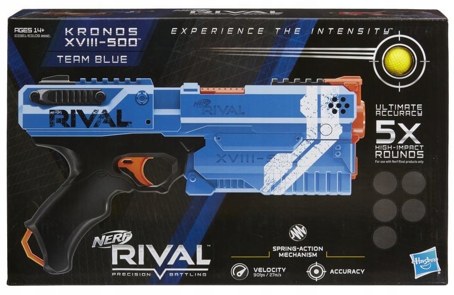 NERF RIVAL KRONOS Blaster DUŻA Wyrzutnia na Kulki - 7909476387 ...