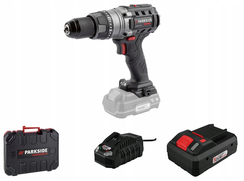 Wiertarka udarowa Parkside PSBSAP 20-Li B2 czarna - 11740682377 - oficjalne archiwum Allegro