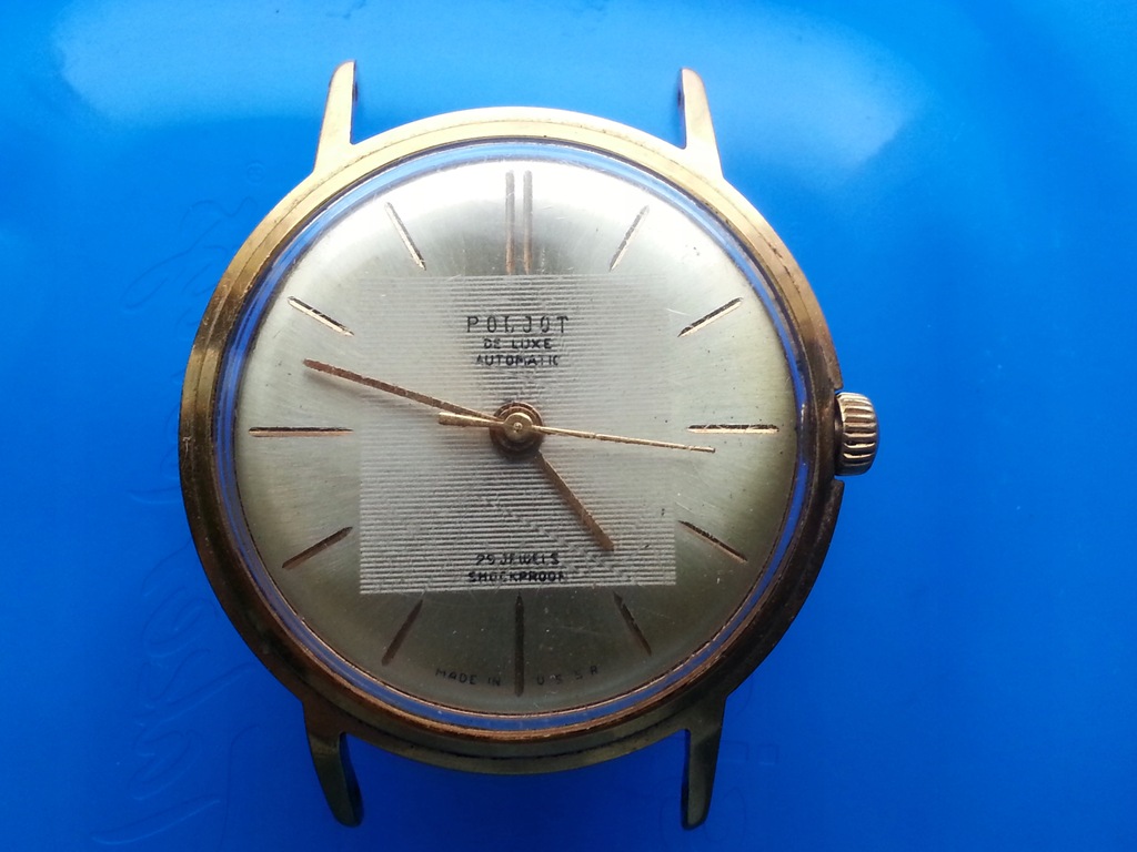 POLJOT -DE LUXE - AUTOMATIC - 29 JEWELS - SHOCK - RESIST - WATERPROTECTED - 15247698365 ...
