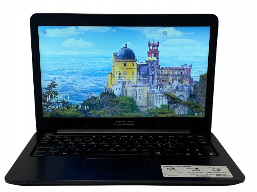 ASUS R417S 14'' Intel 2GB 32SSD HD HDMI BM69 - 12883154302 - oficjalne ...