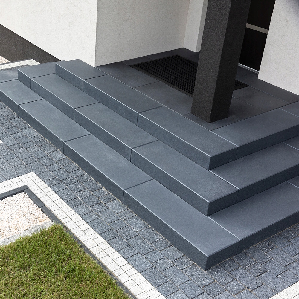 Betonowy blok schodowy Novator Bruk-Bet - 11222414595 - oficjalne archiwum Allegro