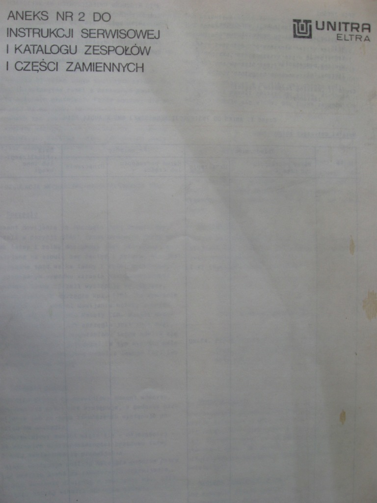 Radiomagnetofon KLAUDIA RMS 801 Wykaz Schematy - 13297234197 - oficjalne archiwum Allegro