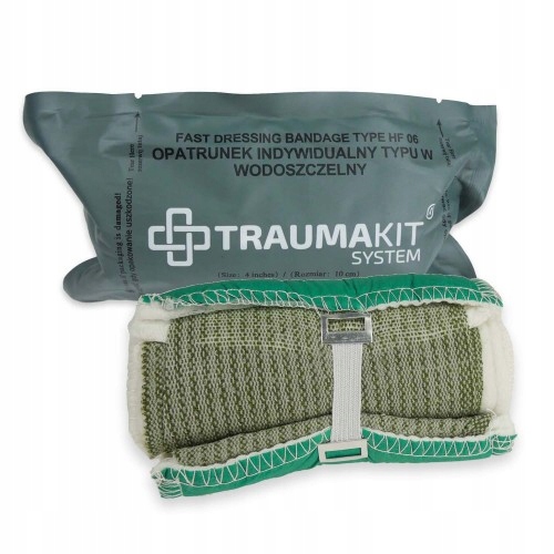 Opatrunek indywidualny typu W TRAUMAKIT - 12260130823 - oficjalne archiwum Allegro