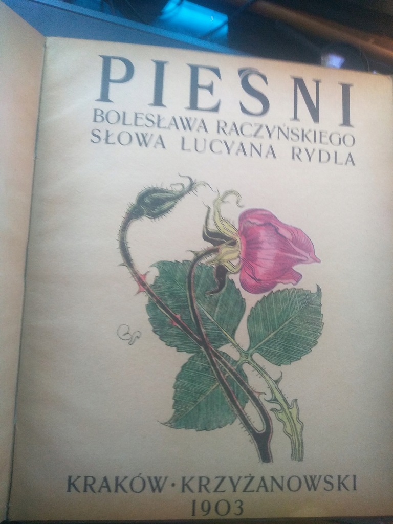 Pieśni Młodej Polski. okładka Wyspiański 1903 - 12554194821 - oficjalne ...