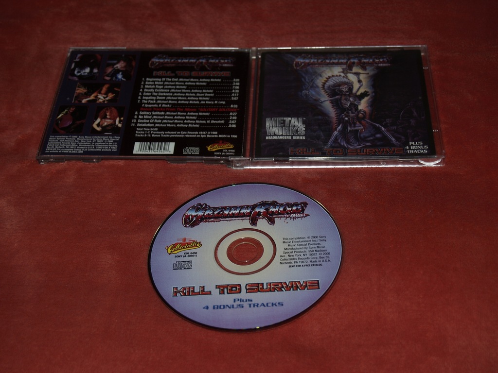 Meliah Rage Kill To Survive 2000 - 13101548609 - oficjalne archiwum Allegro