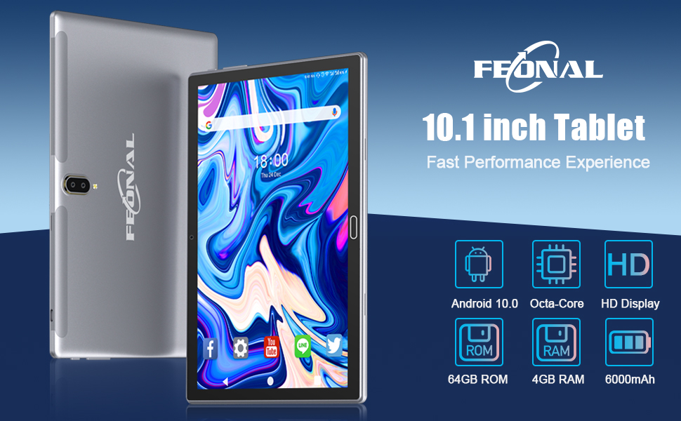 Tablet Feonal K116 64GB 4GB Octa-Core 4G LTE 2021 - 12212897631 ...
