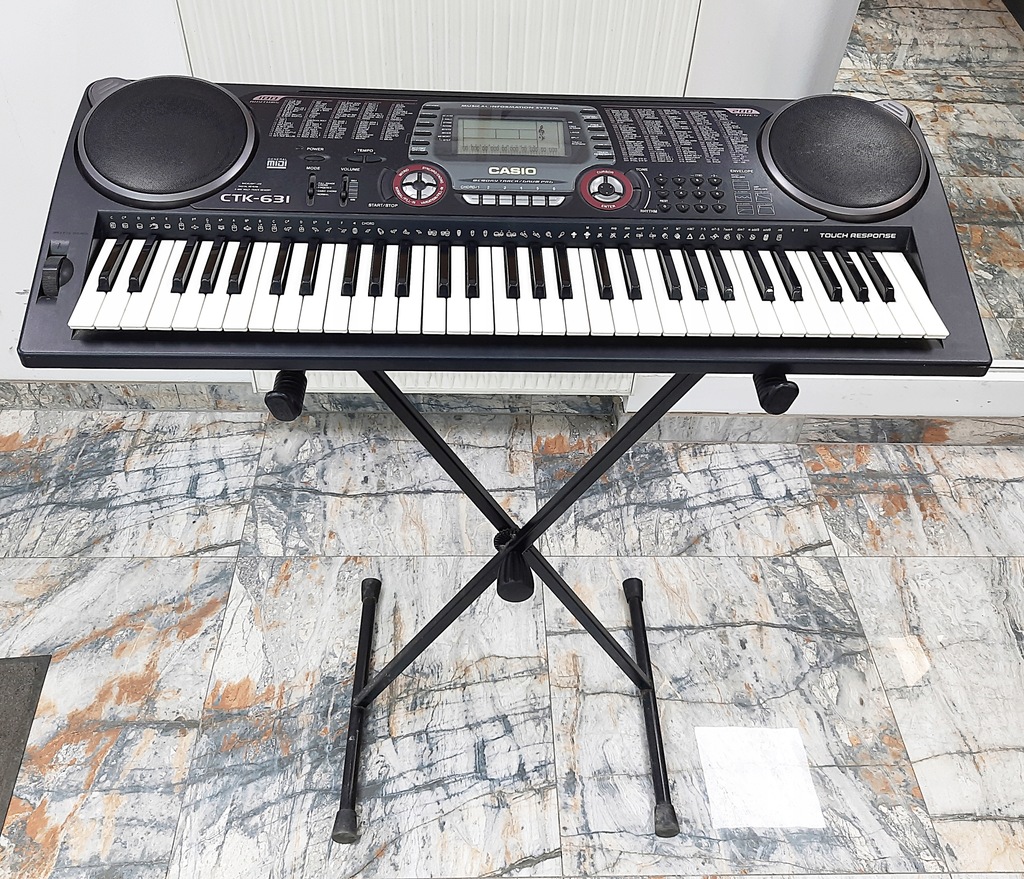 Keyboard Casio CTK 631 - 12945437693 - oficjalne archiwum Allegro