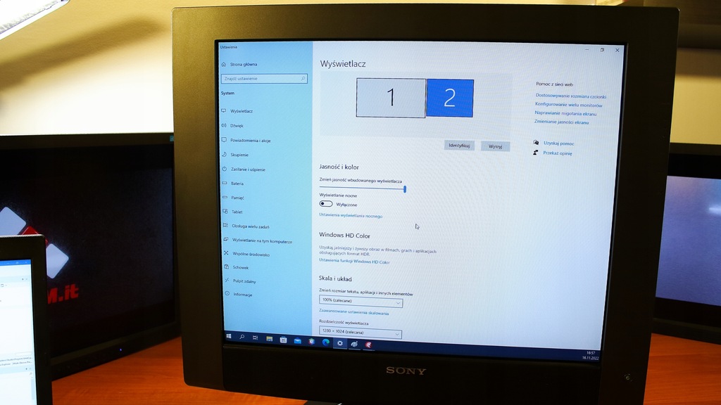 Monitor LCD SONY SDM-HX95 19 1280x1024px MVA [BOX] - 12934696898 ...