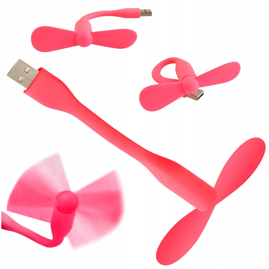 Wiatrak Wiatraczek Przenośny Mini Wentylator USB - 8427689384 ...