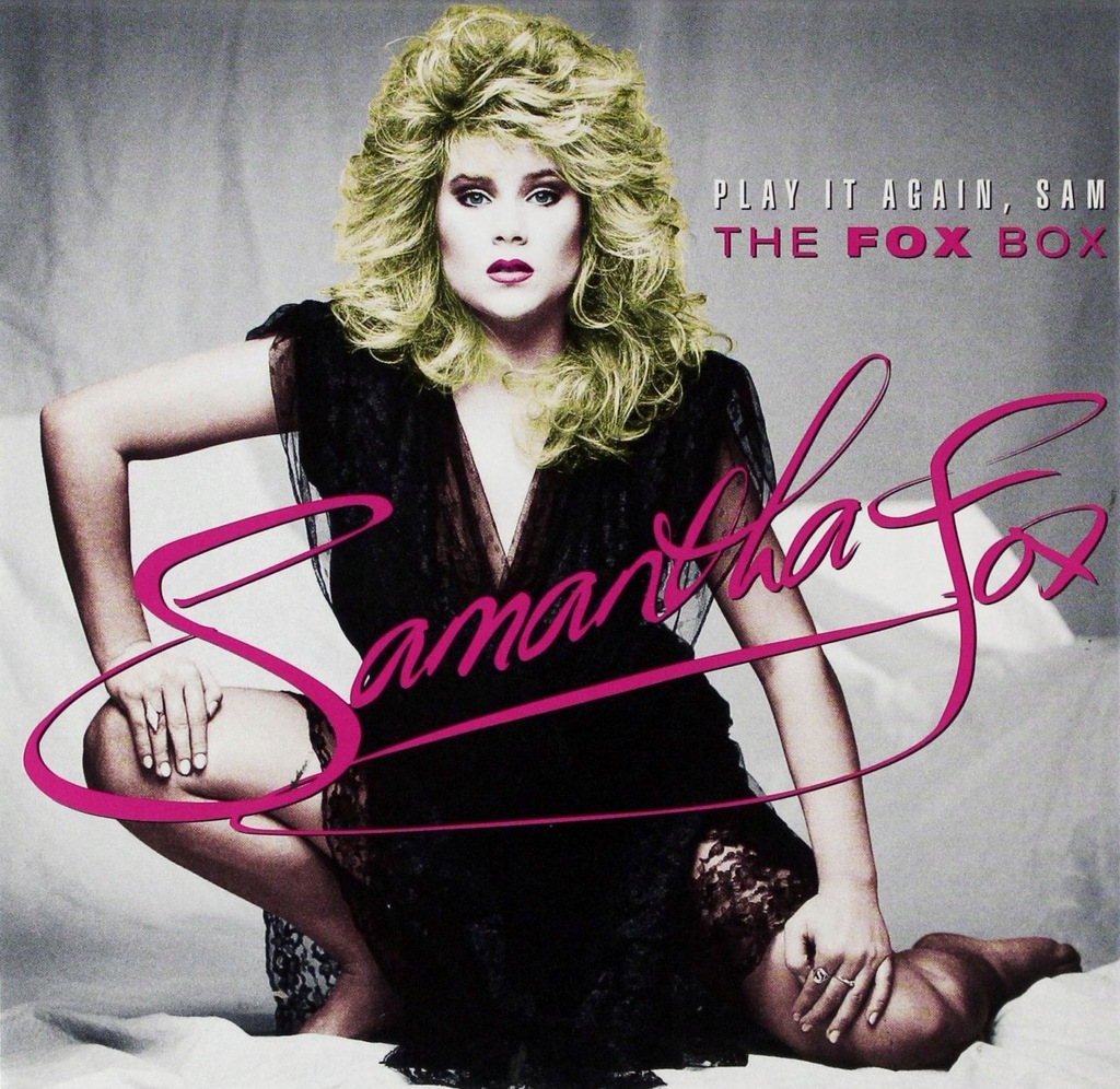 SAMANTHA FOX: PLAY IT AGAIN. SAM - THE FOX BOX 2CD - 13334154147 - oficjalne archiwum Allegro
