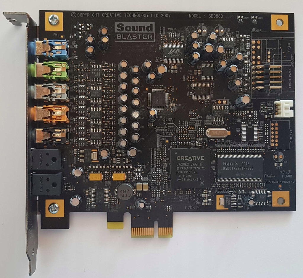 Creative Sound Blaster X-Fi Titanium SB0880 7.1 GW - 8000478722 ...