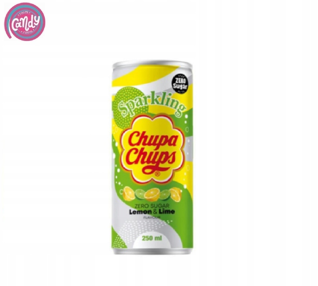 CHUPA CHUPS ZERO SUGAR LEMON LIME DRINK 250 ml - 12144587867 ...