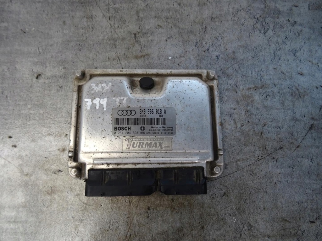 KOMPUTER STEROWNIK SILNIKA ECU AUDI TT 8N 1.8 T - 12616242628 ...