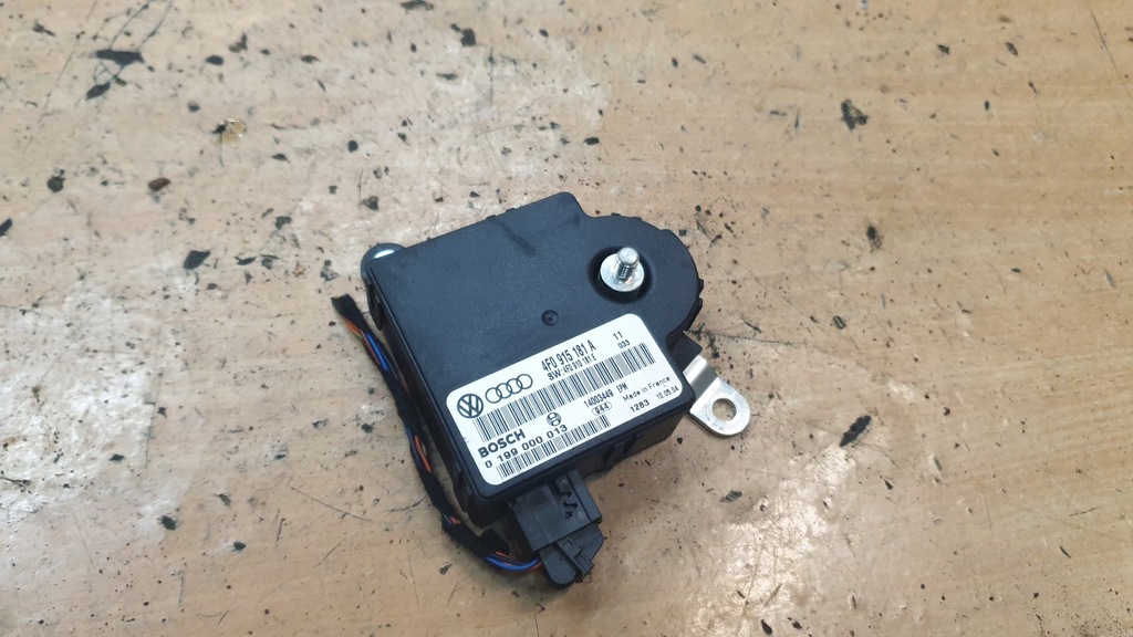 AUDI A6 C6 MODUŁ STEROWNIK AKUMULATORA 4F0915181A - 15237670082 ...