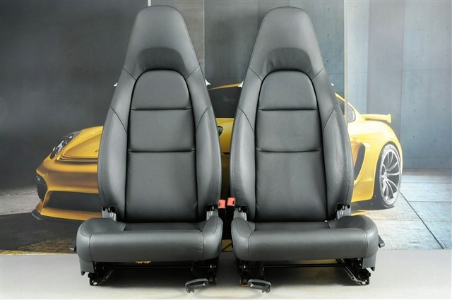 Porsche 911 991 / Boxster/Cayman 981 Fotele CZARNE - 13051958084 ...