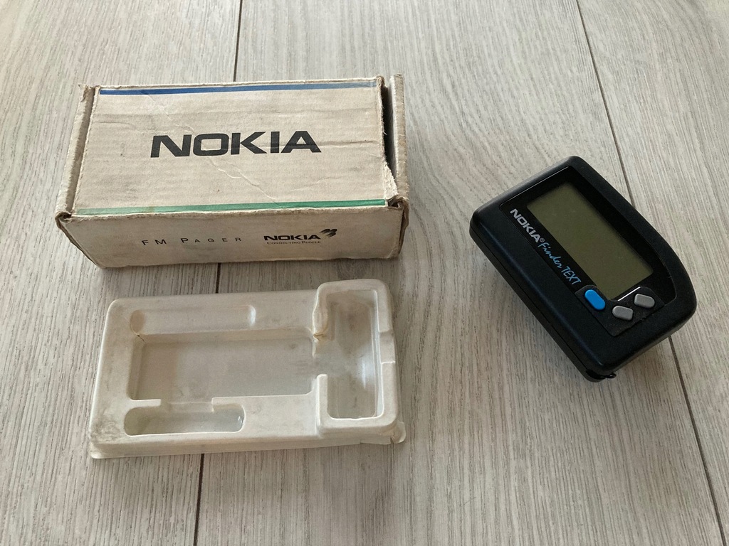 Unikat Oryginalny Pager Nokia Finder Text Kolekcja - 10035185992 ...