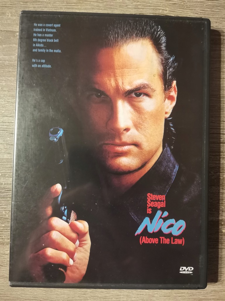 NICO - PONAD PRAWEM (1988) Steven Seagal - 12697956159 - oficjalne archiwum Allegro