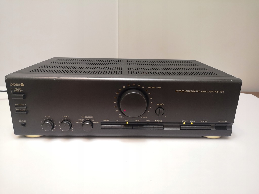 Wzmacniacz Diora WS-504 - 12722913242 - oficjalne archiwum Allegro