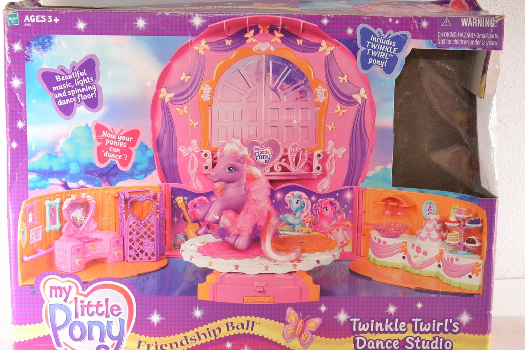 MY LITTLE PONY DANCE STUDIO HASBRO 80 cm UNIKAT - 11731571424 ...