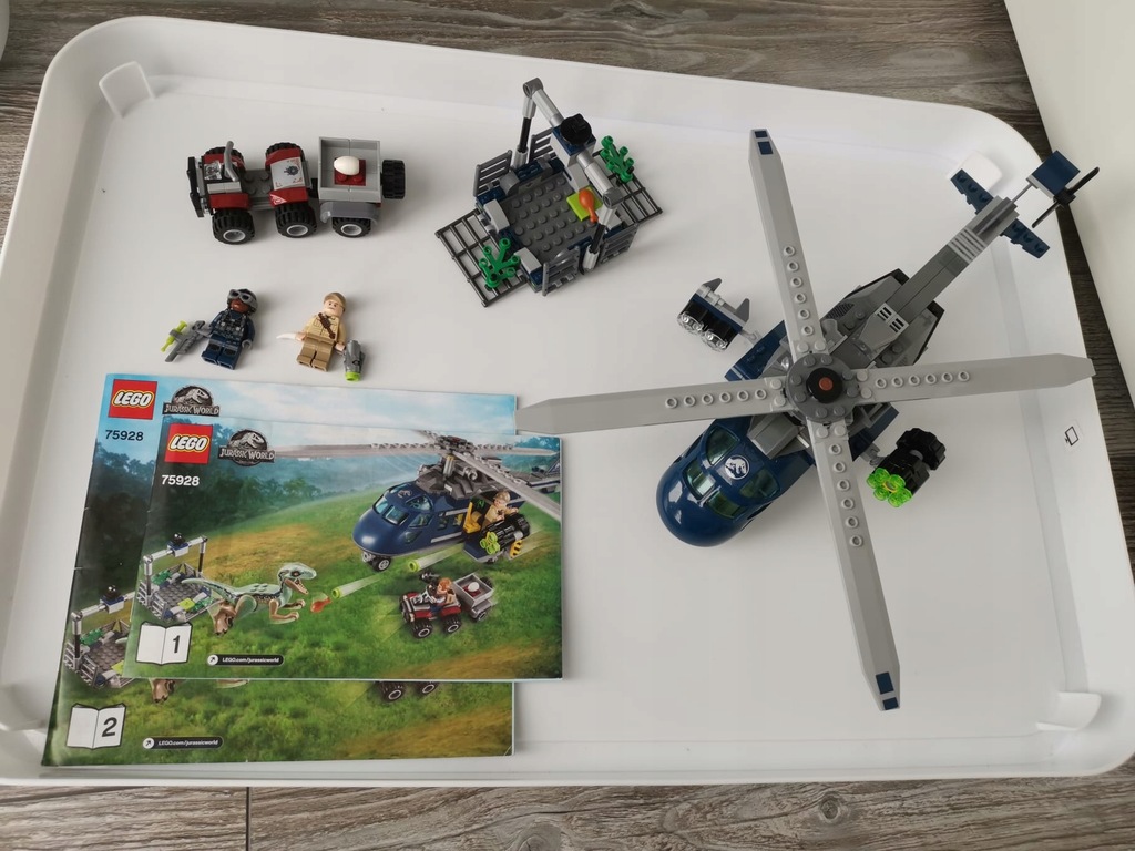 LEGO Pościg za śmigłowcem 75928 - 12484295348 - oficjalne archiwum Allegro