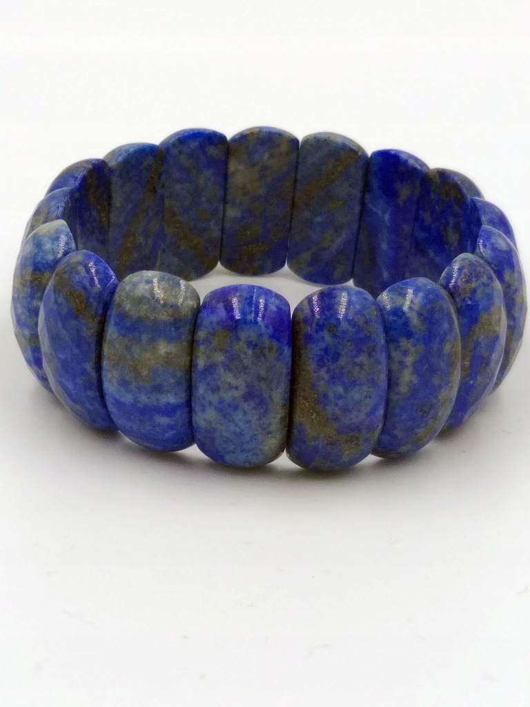 Bransoletka Kamień Naturalny Lapis Lazuli Lazuryt - 12005547159 ...