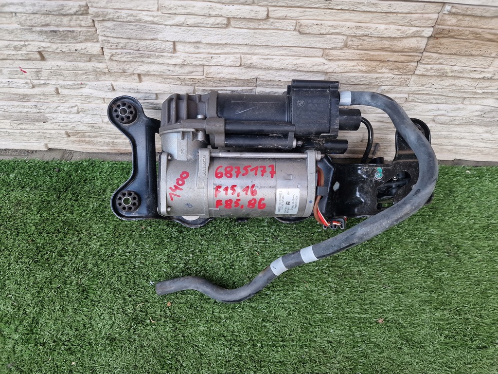 SPRĘŻARKA ZAWIESZENIA BMW X5 F15 X6 F16 6875177 - 13336794405 - oficjalne archiwum Allegro