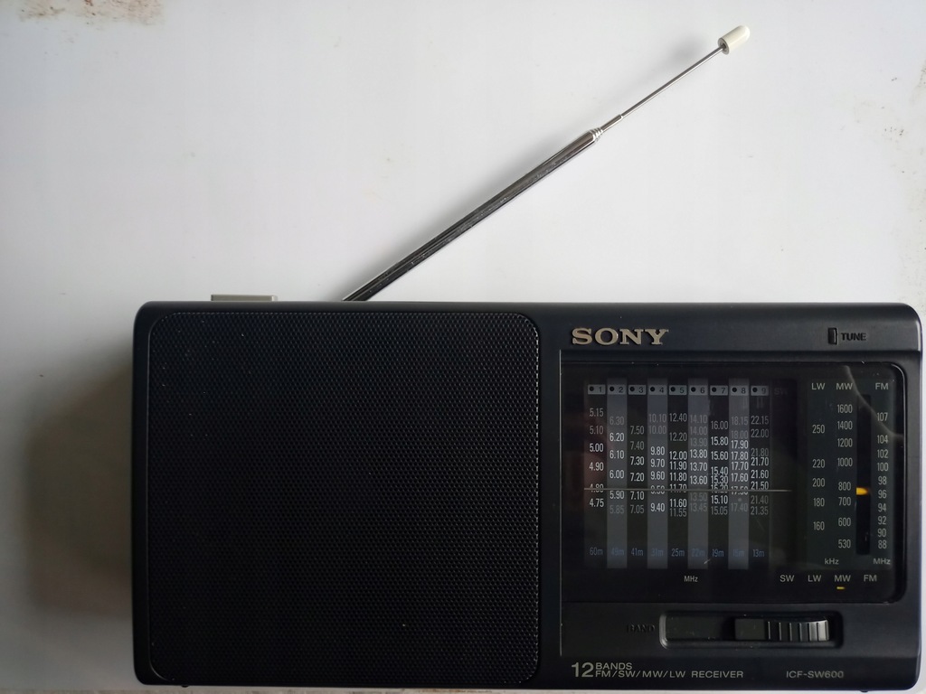 Radio globalne SONY ICF-SW600 - 11884337066 - oficjalne archiwum Allegro
