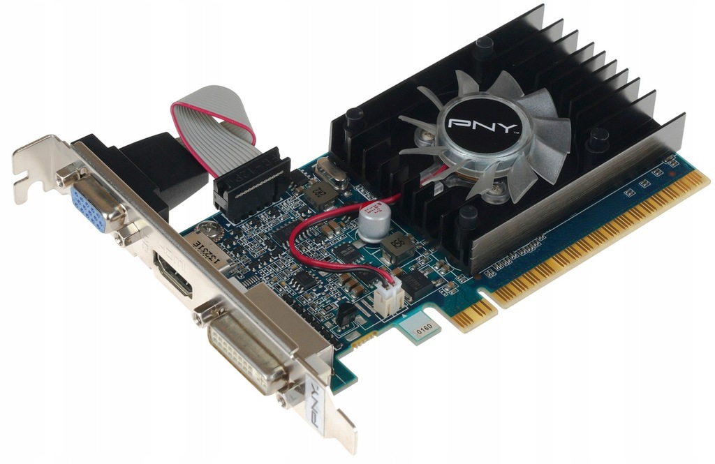 PNY GEFORCE 210 512MB 64BIT DDR3 HDMI DVI VGA - 12538386072 - oficjalne archiwum Allegro