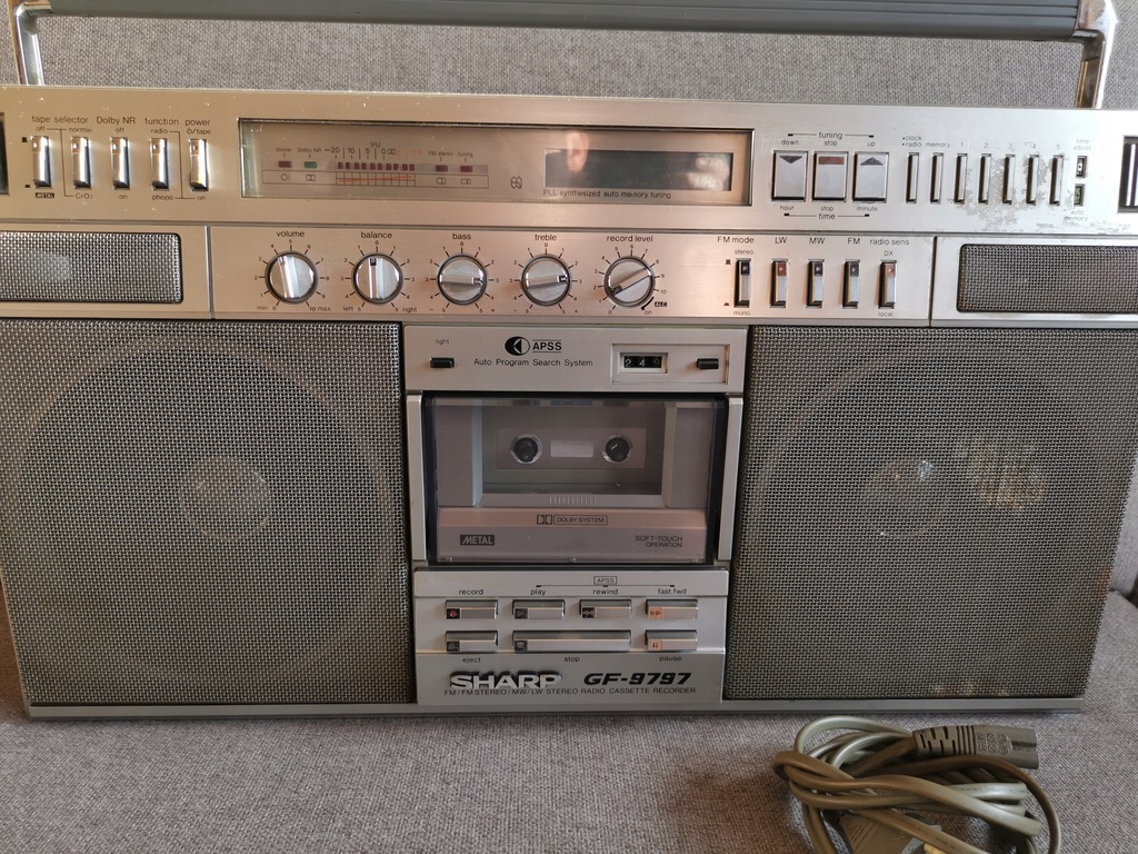 Radiomagnetofon Sharp GF-9797 - 13560918500 - oficjalne archiwum Allegro