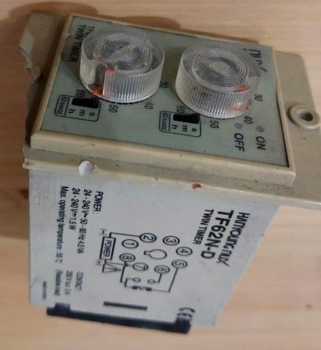 REGULATOR CZASOWY TIMER HANYOUNG NUX TF62N - 13164934706 - oficjalne ...