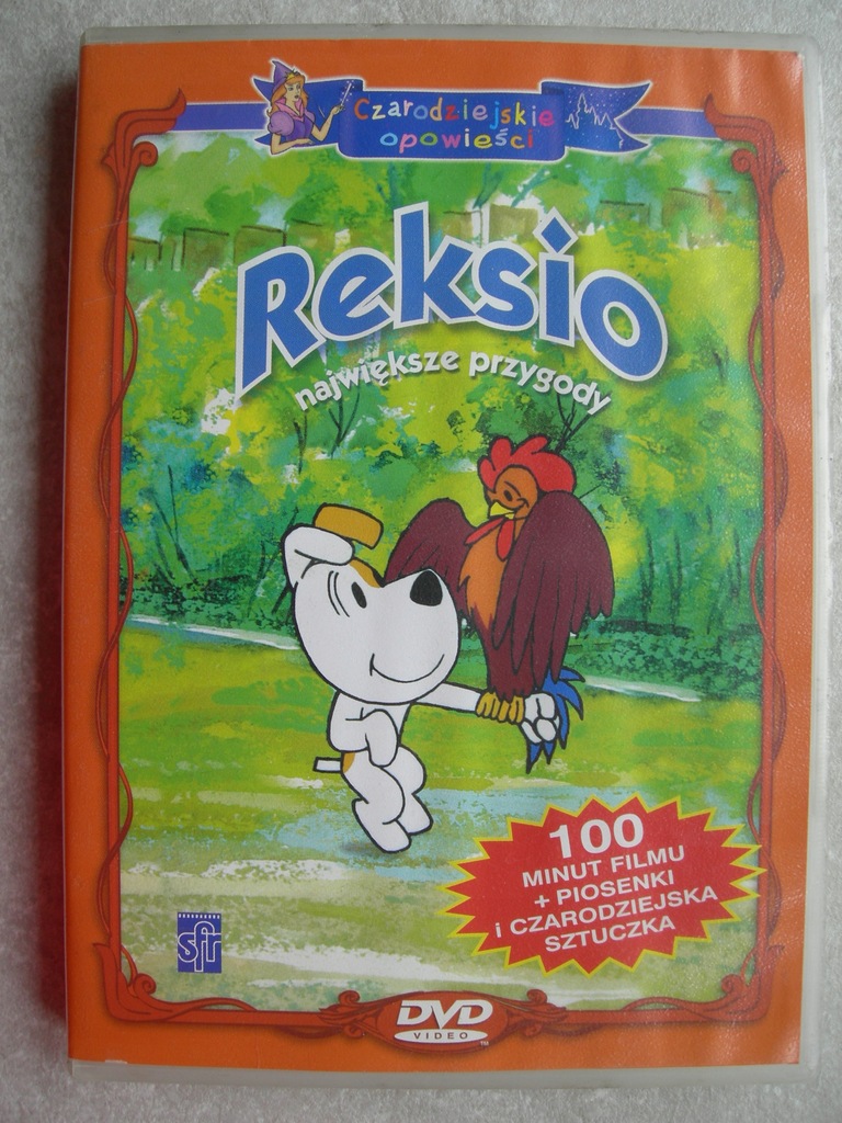 REKSIO NAJWIĘKSZE PRZYGODY FILM DVD. - 10732937733 - oficjalne archiwum ...