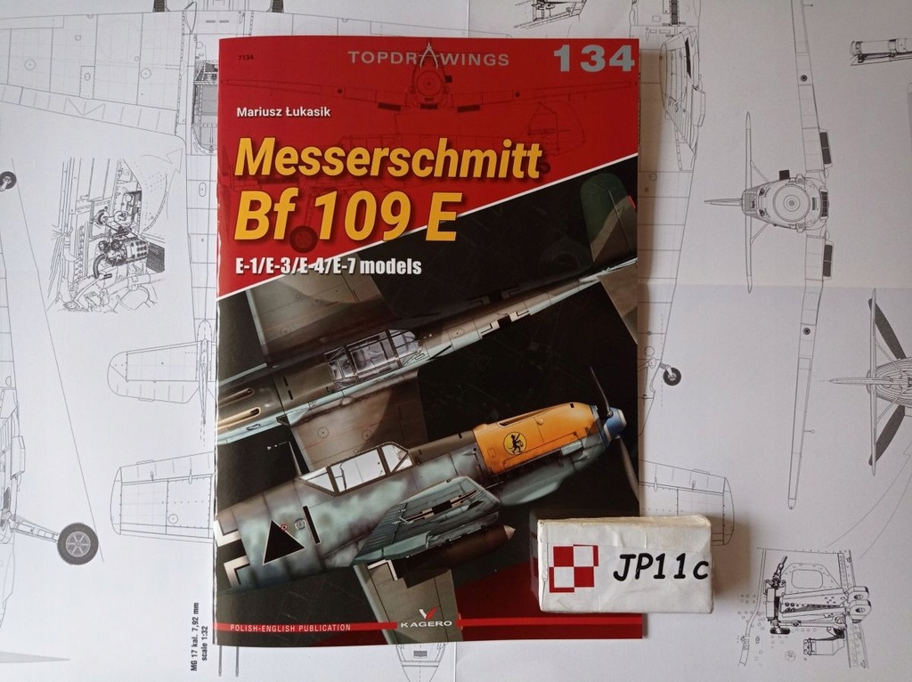 Messerschmitt Bf 109 E - Kagero Topdrawings - 12845058721 - oficjalne archiwum Allegro