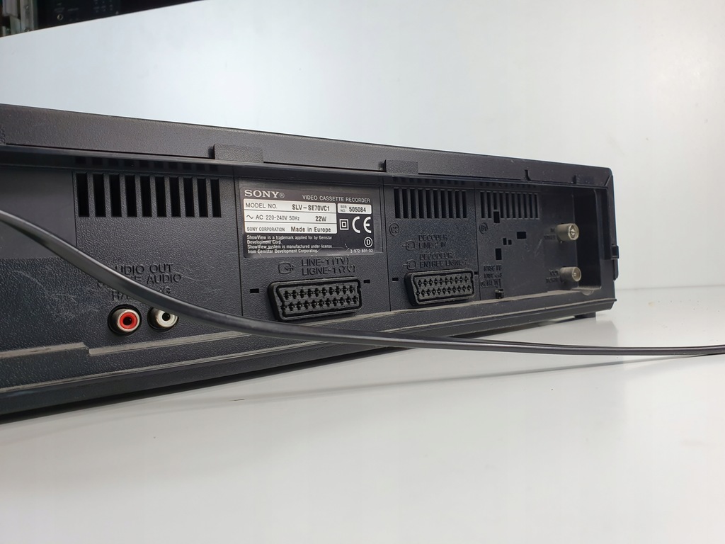 Video magnetowid SONY slv se 70 SLV-SE70 - 10673436294 - oficjalne archiwum Allegro