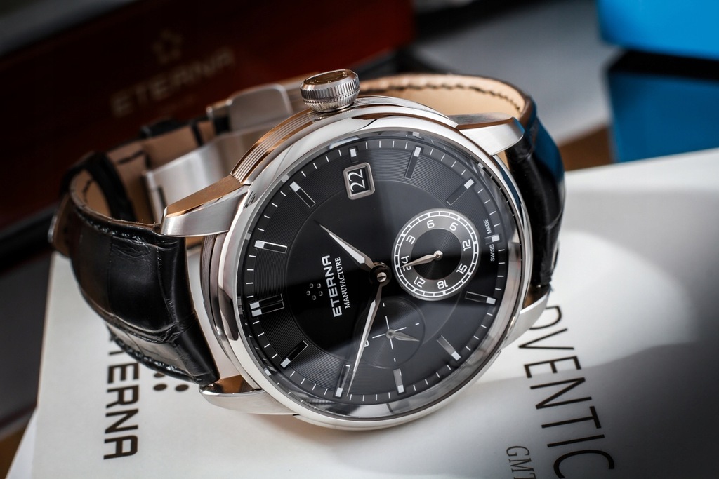 ETERNA ADVENTIC GMT MANUFACTUR AUTOMATIC 7661.41 42MM/KPL ...