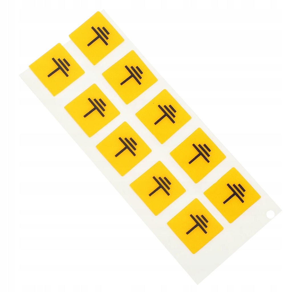 Electrical Grounding Stickers Labels 10 Pcs - 13797817305 - oficjalne ...