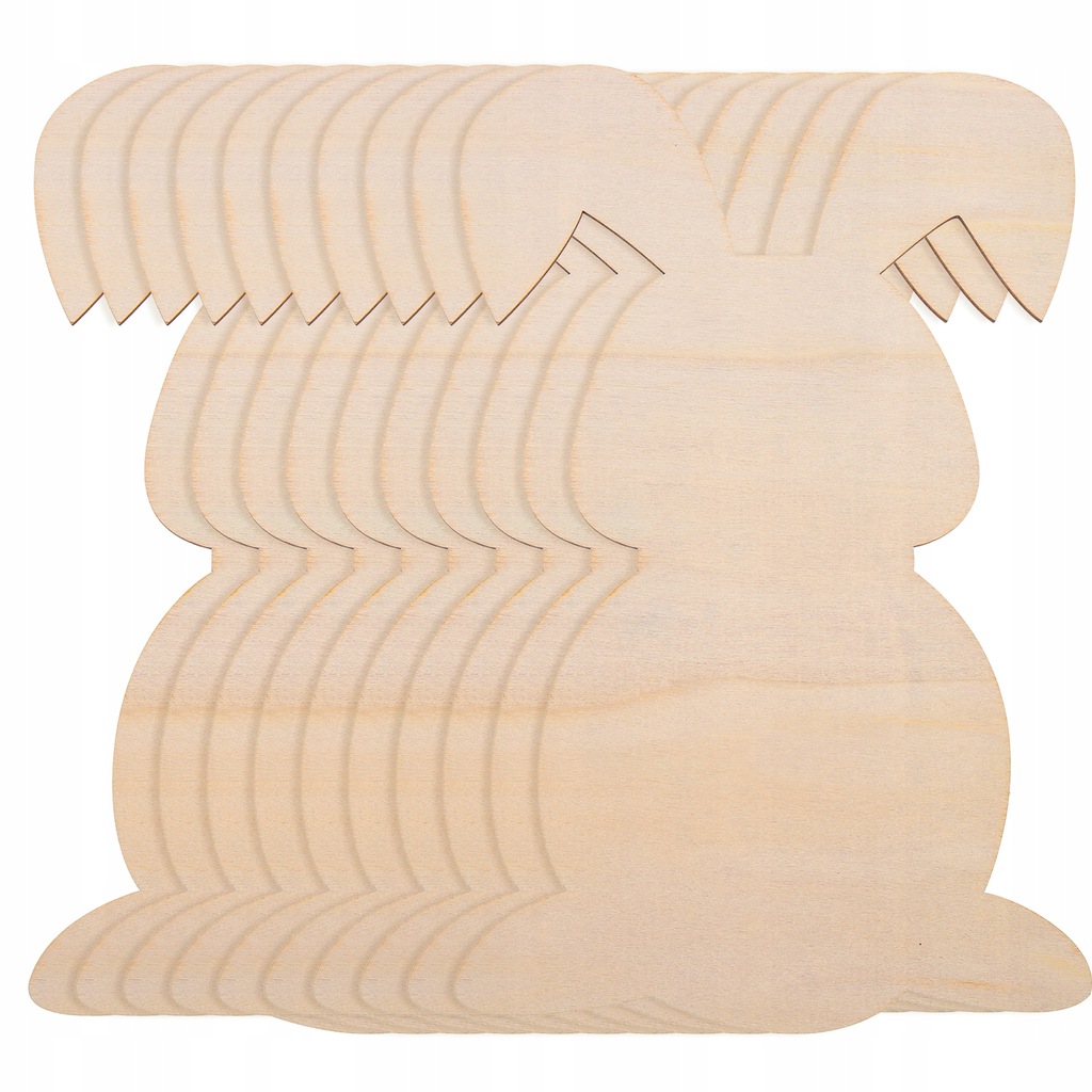 Easter Bunny Cutouts Wood Toys Rabbit Shaped - 15132696403 - oficjalne ...