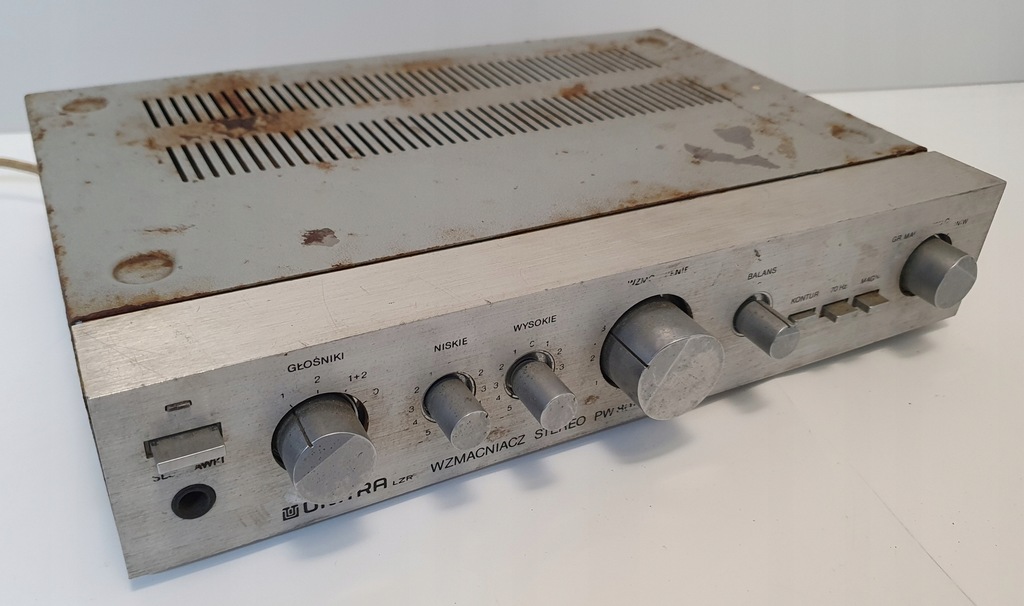 Wzmacniacz UNITRA ŁZR PW801 - 13875877014 - oficjalne archiwum Allegro