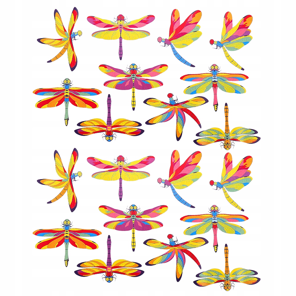 DRAGONFLY WINDOW DECALS YARD DECORATION DRAGONFLY - 14668292506 ...