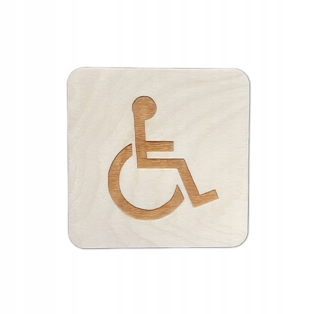 Tabliczka piktogram INWALIDA NIEPEŁNOSPRAWNY - 12563404437 - oficjalne ...