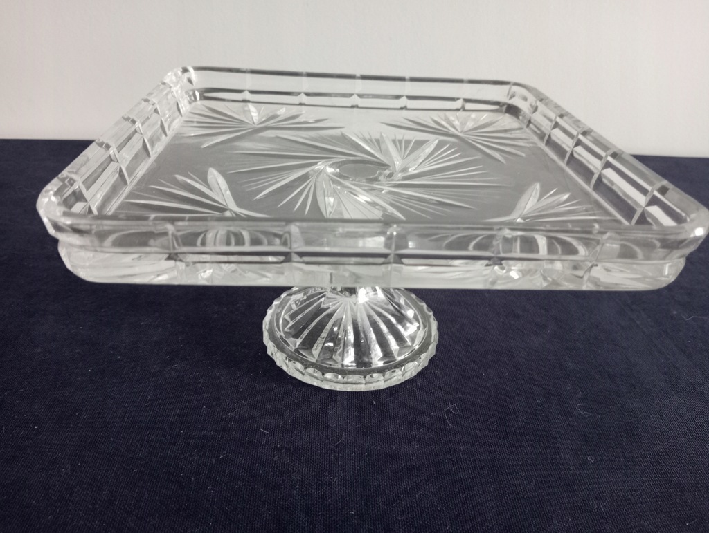 Crystal Julia Taca Z Nogą Patera Kryształowa - 15238106213 - oficjalne ...