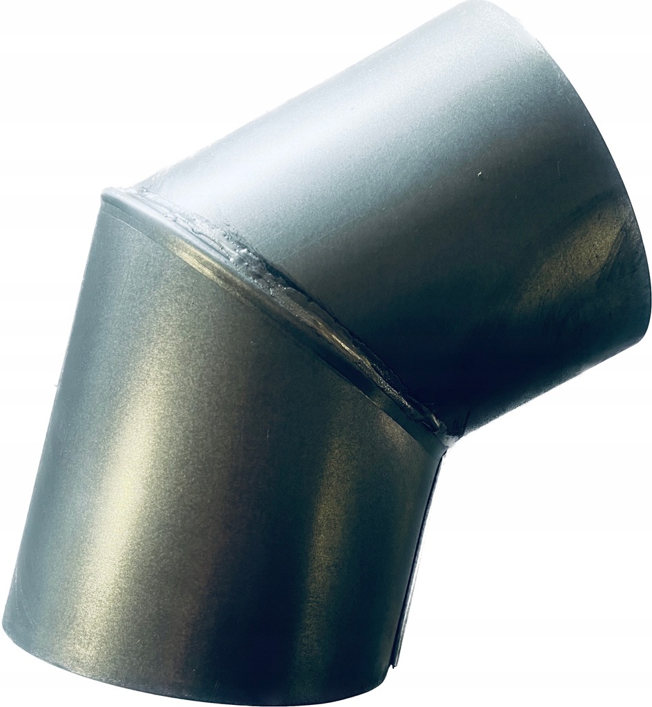 Kolano kominowe piecowe ocynkowane kąt 45 stopni fi 120 mm ocynk - 14514776398 - oficjalne ...