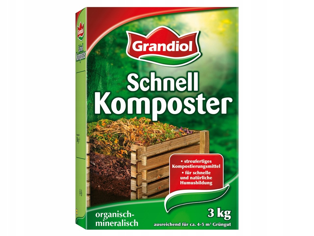 AKTYWATOR KOMPOSTU SZYBKI KOMPOST Grandiol 3 kg - 13624306814 ...