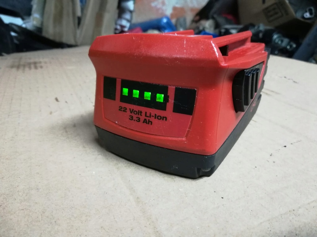 Bateria, akumulator Hilti CPC B22 3.3 AH - 7682719013 - oficjalne archiwum Allegro
