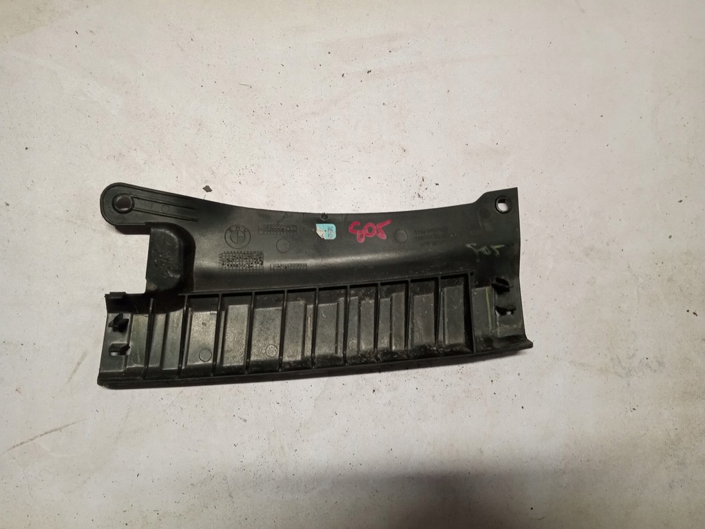 BMW X5 G05 WSPORNIK OSŁONY ZDERZAKA LEWY TYLNY MOCOWANIE UCHWYT 7487525 ...